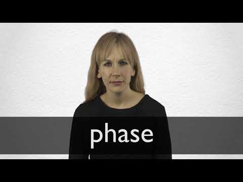 PHASE definition and meaning | Collins English Dictionary