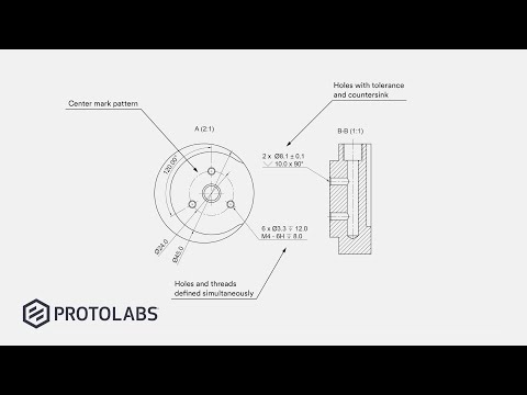 Technical Drawing Tutorial - Prepare a Perfect Mechanical Drawing for Machinists
