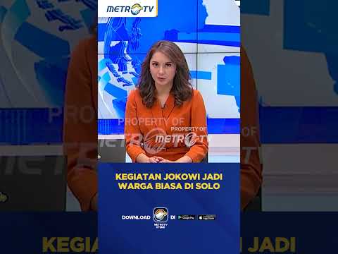 Ini Kegiatan Jokowi di Solo Jadi 'Warga Biasa' #shorts