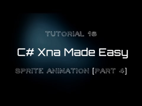 C# Xna Made Easy Tutorial 16 - Sprite Animation [Part 4] Video Lecture - C# Game Development ...