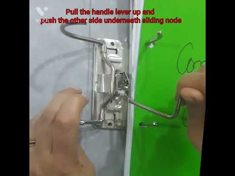 How to fix an arch lever in a box file?