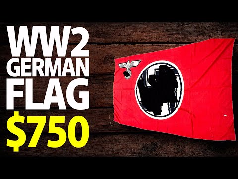 $750 | WW2 German State Service Flag 6x11 Feet: History, Symbolism, | Military Antiques Toronto