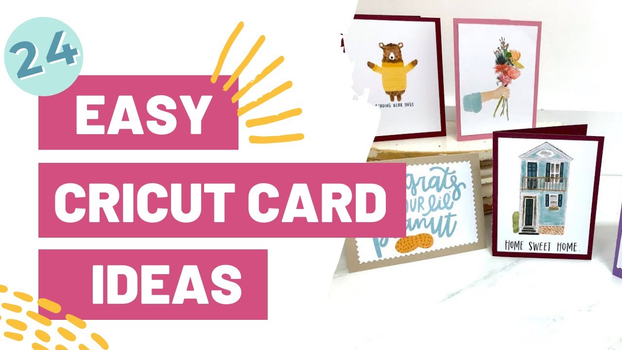 24 EASY Cricut Card Ideas - The ONLY Cricut Cards You Need This Year ...