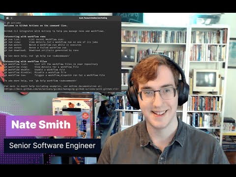 GitHub Actions in your terminal with GitHub CLI - GitHub Checkout