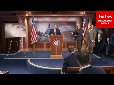 Senate Republicans Hold A Press Briefing To Promote The Golden Dome Act