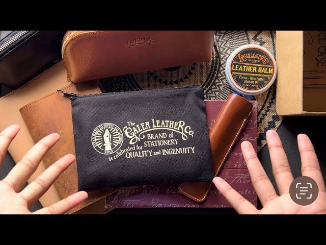 Leather Slim A5 Notebook / Planner Cover - Undyed | Galen Leather