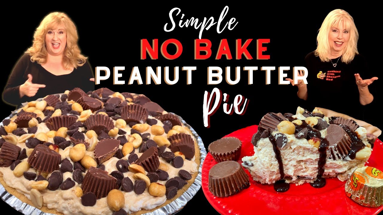 Ultimate No-Bake Chocolate Peanut Butter Pie