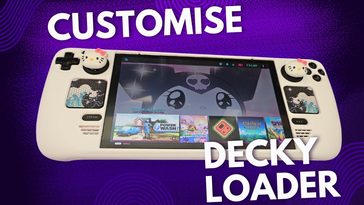 How To Customise Your SteamDeck: Use Decky Loader Easy tutorial
