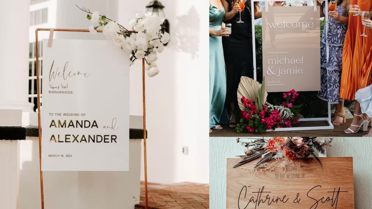 Etsy Wedding Signs - Best Wedding Signs Etsy