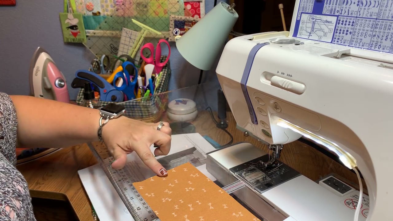 Gathered Clutch sew along