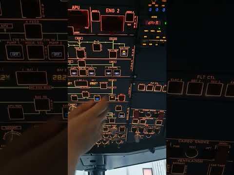 Airbus A320 How To Start Hydraulic Power