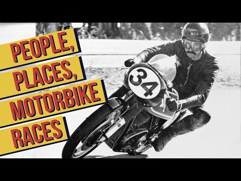 Motorcycle magazine editor and Isle of Man racer. That's experience.
