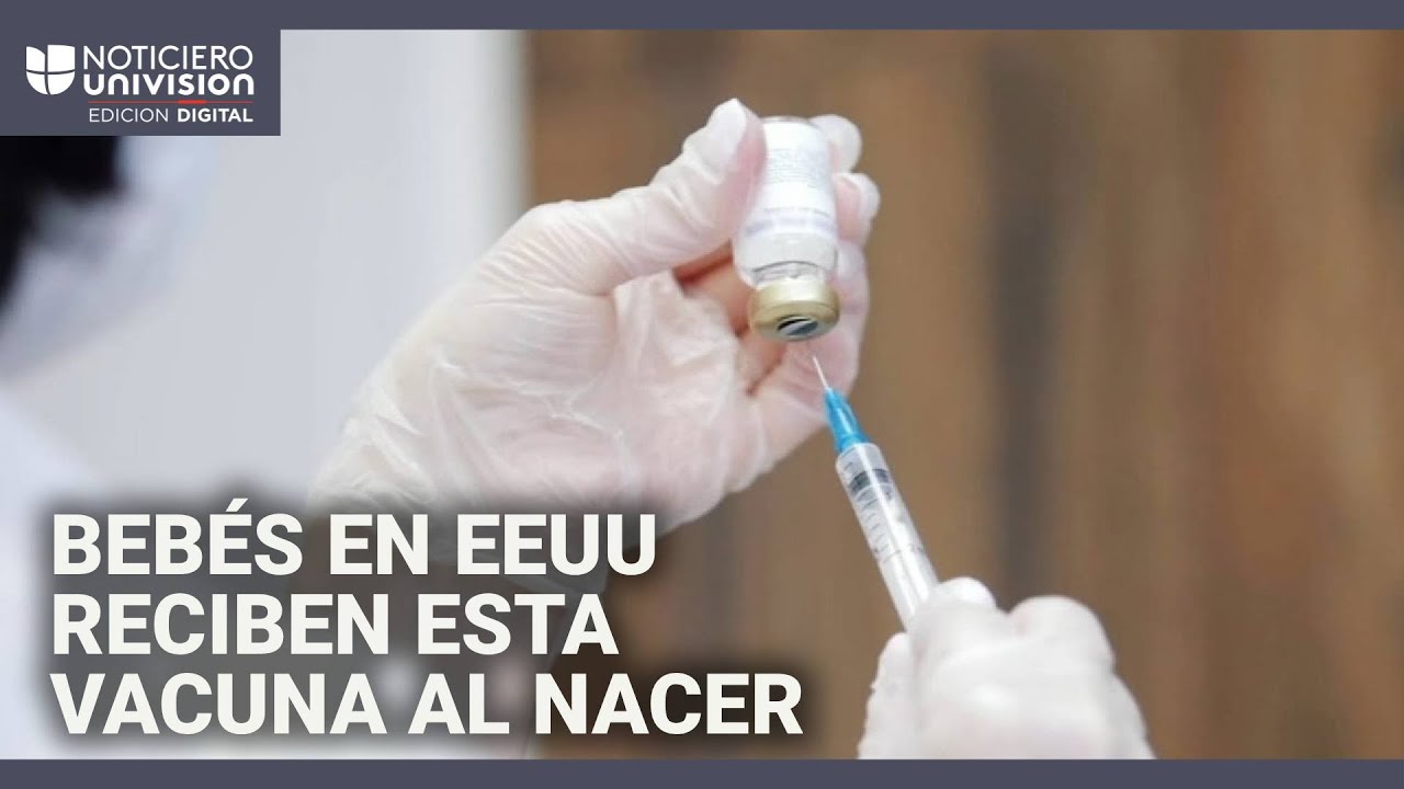 Vacuna contra la hepatitis B para recién nacidos: experta analiza riesgos de retrasar su aplicación