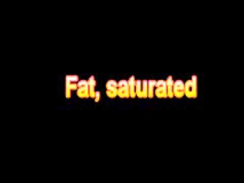 What Is The Definition Of Fat, saturated - Medical Dictionary Free Online