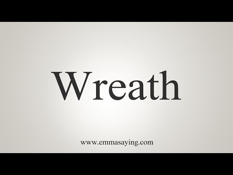 How To Say Wreath