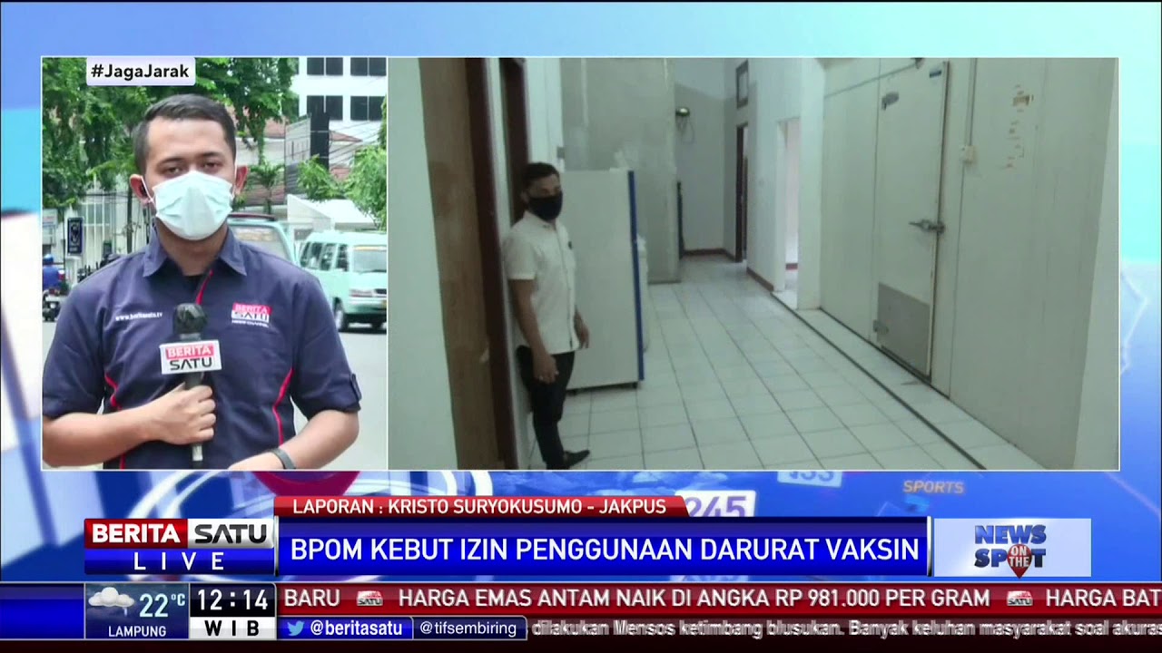 BPOM Percepat Izin Penggunaan Darurat Vaksin Sinovac