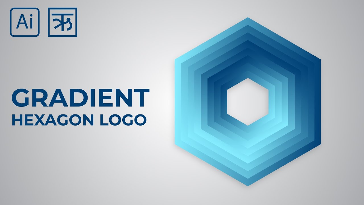 Create a Gradient Hexagon Logo in Illustrator