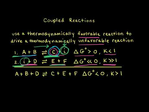 Coupled reactions (video) | Khan Academy