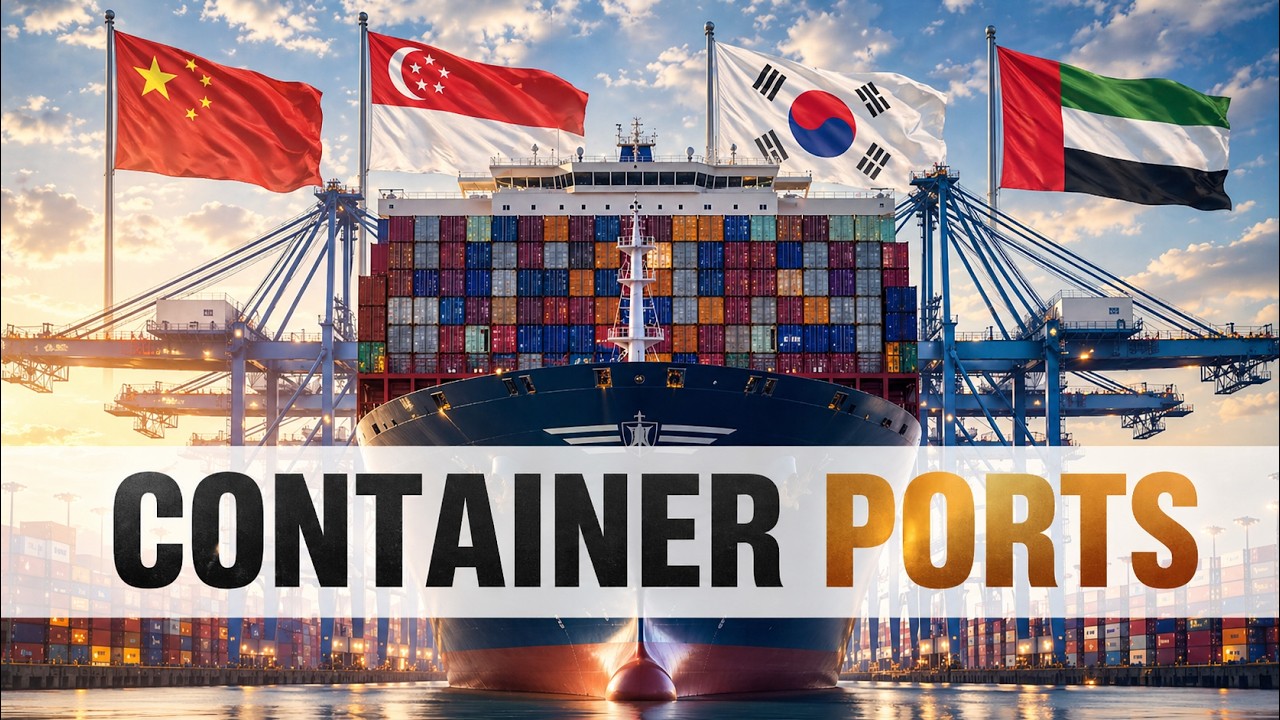 Top 50 Largest Container Ports in the World