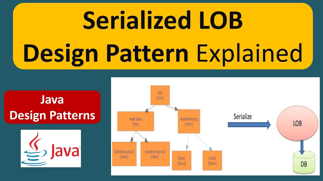 Serialized LOB Design Pattern Explained