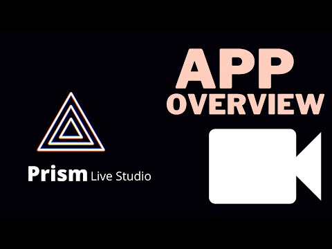 Prism Live Studio app overview