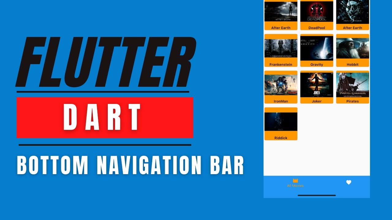 Flutter - Custom Bottom Navigation Bar | BottomNavigationBar | BottomNavigationBarItem