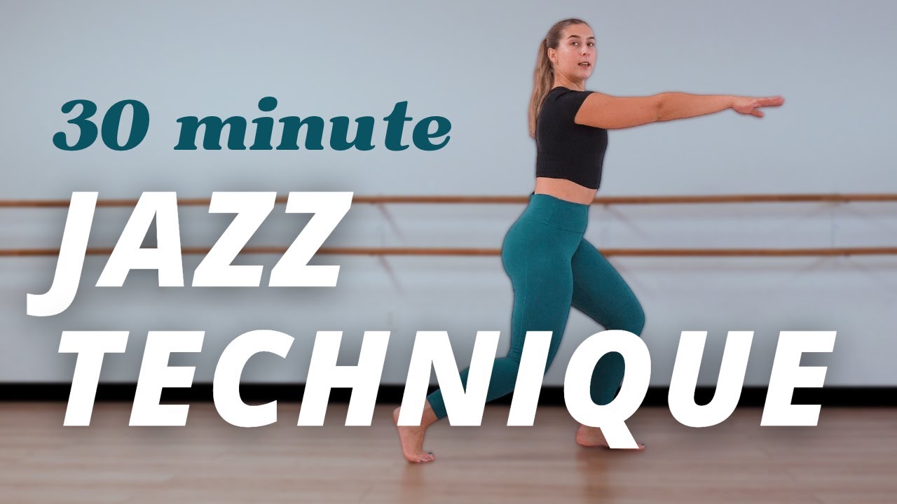 Jazz Technique Class | Improve Turns, Kicks, and Leaps from Home