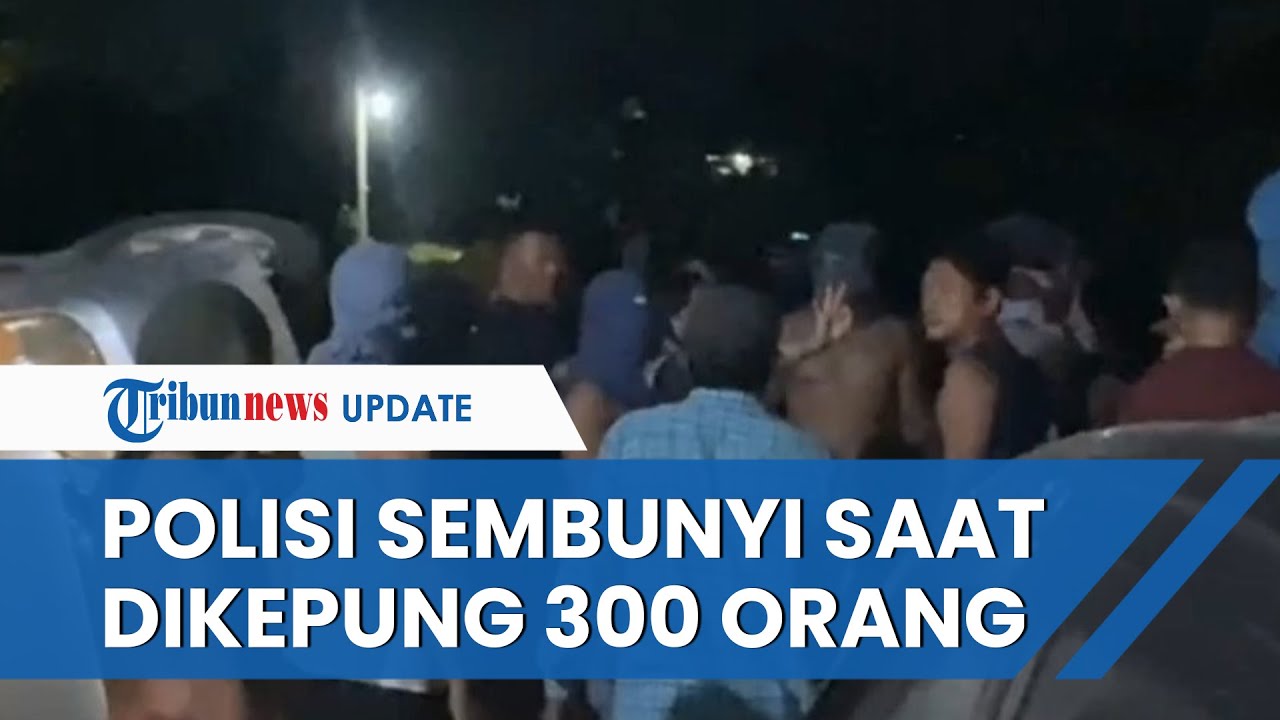 Video Detik-detik Mencekam 300 Orang Kepung Mobil Polisi saat Tangkap ... Video Detik-detik Mencekam 300 Orang Kepung Mobil Polisi saat Tangkap ...