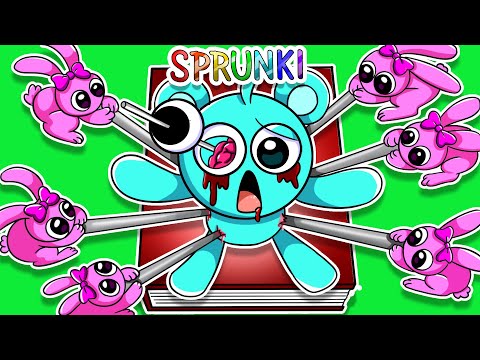 Making INCREDIBOX SPRUNKI Game Book 📚 ➕ Oh NOO God Sky Horror Squishy Surgery 😈 Paper Crafting