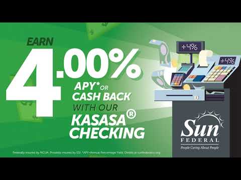 Ring Up Rewards with Sun Federal Credit Union's Kasasa Checking