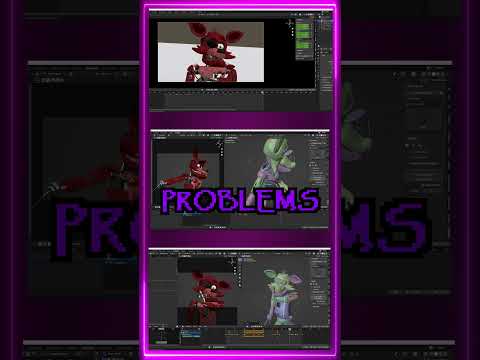 Easily Animate Foxy In Blender! #blender #3d #3danimation