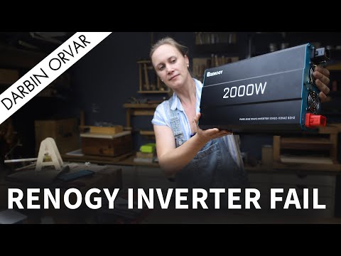 Electrical Issues! Renogy 2000 watt Inverter Review // Teardrop Camper Build