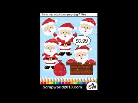 Santa clous vector clipart