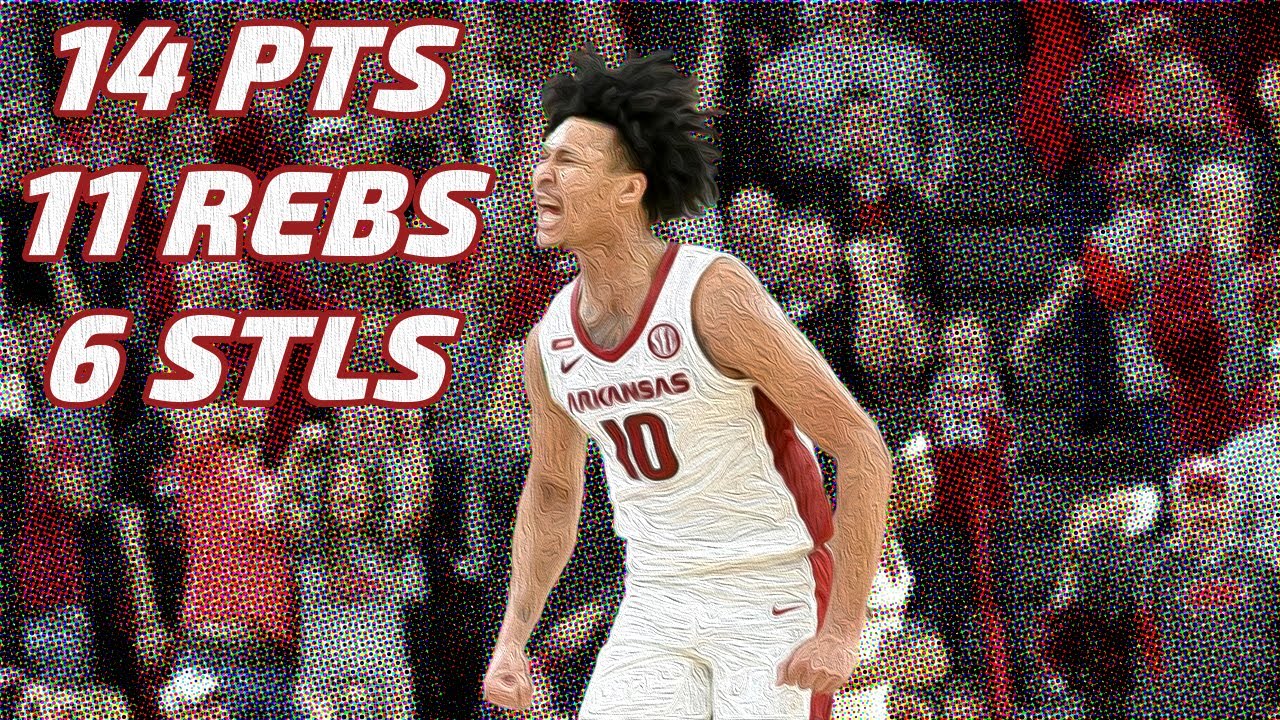 Jaylin Williams vs Texas A&M 1.22.22 | 14 pts (5-10 FG, 1-2 3pt, 3-3 FT), 11 Reb, 3Ast 6Stl 3Blk 3TO