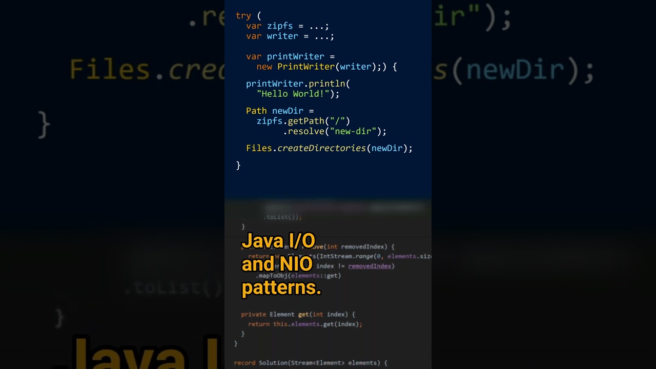 How can you read a ZIP file with the FileSystem API? - #java #javacoding #javatips #coding