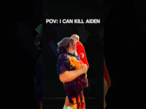 POV: I can kill Aiden! ???????? #mcsm #minecraft #viral #fyp