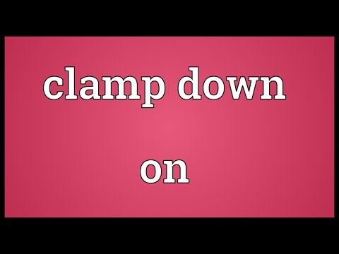 Clamp down on Meaning