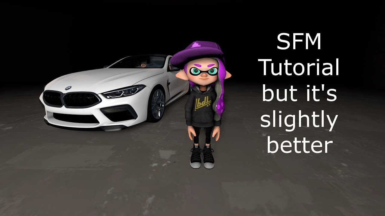 How To Make a Splatoon Poster in Source Filmmaker - EnderSamDGAT