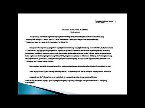 Batayang konseptwal Ng Filipino