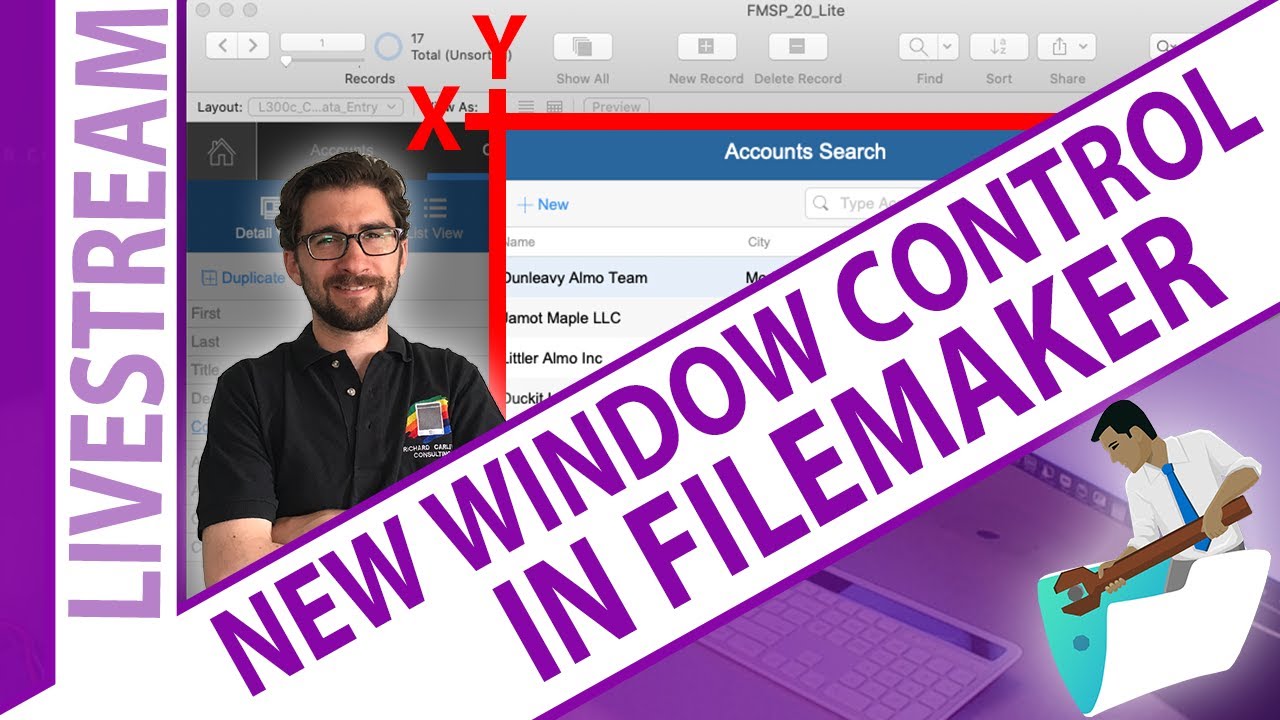 New Window Control in Claris FileMaker for Beginners