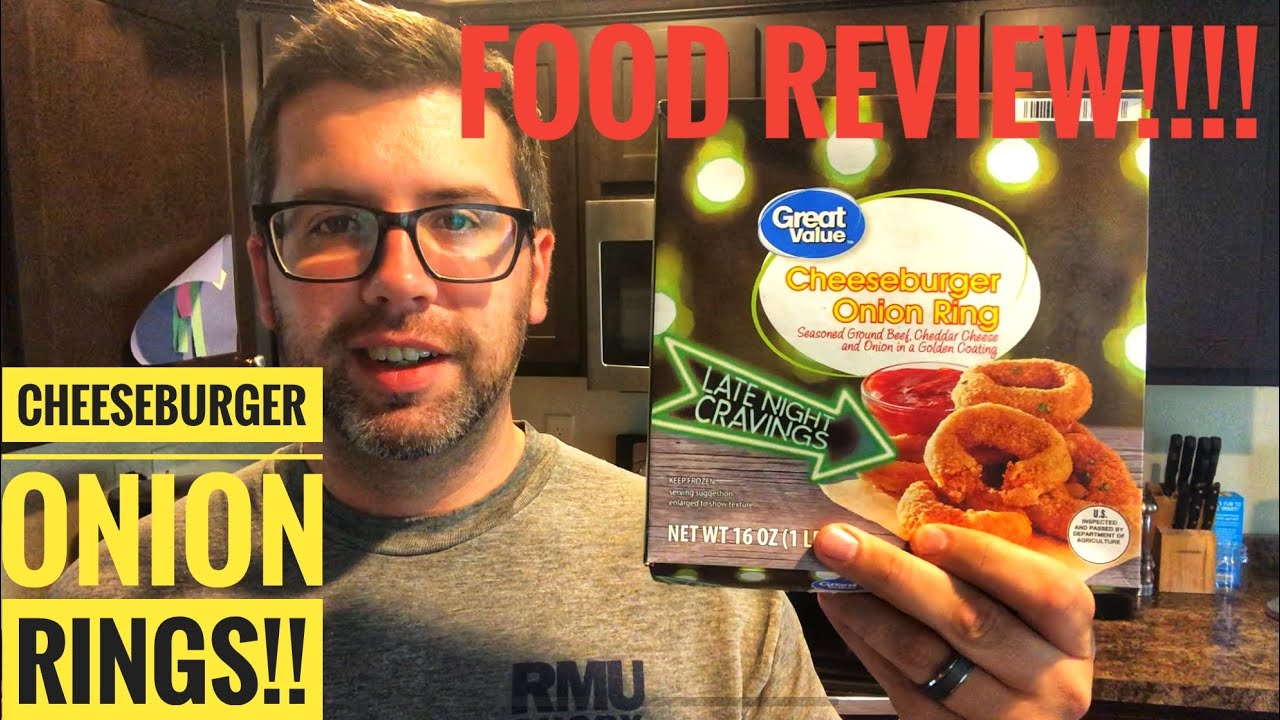 Great Value Cheeseburger Onion Rings
