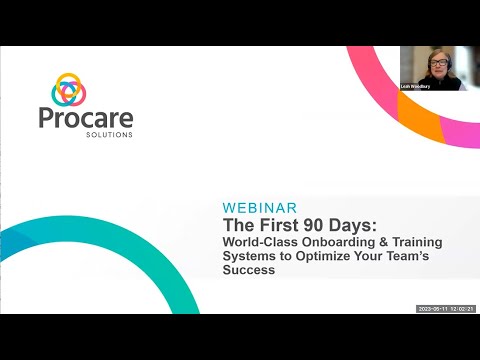 The First 90 Days World Class Onboarding & Training Systems to Optimize Your Team’s Success