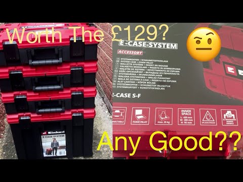 Full review of my Einhell E Case system.(was very impressed)