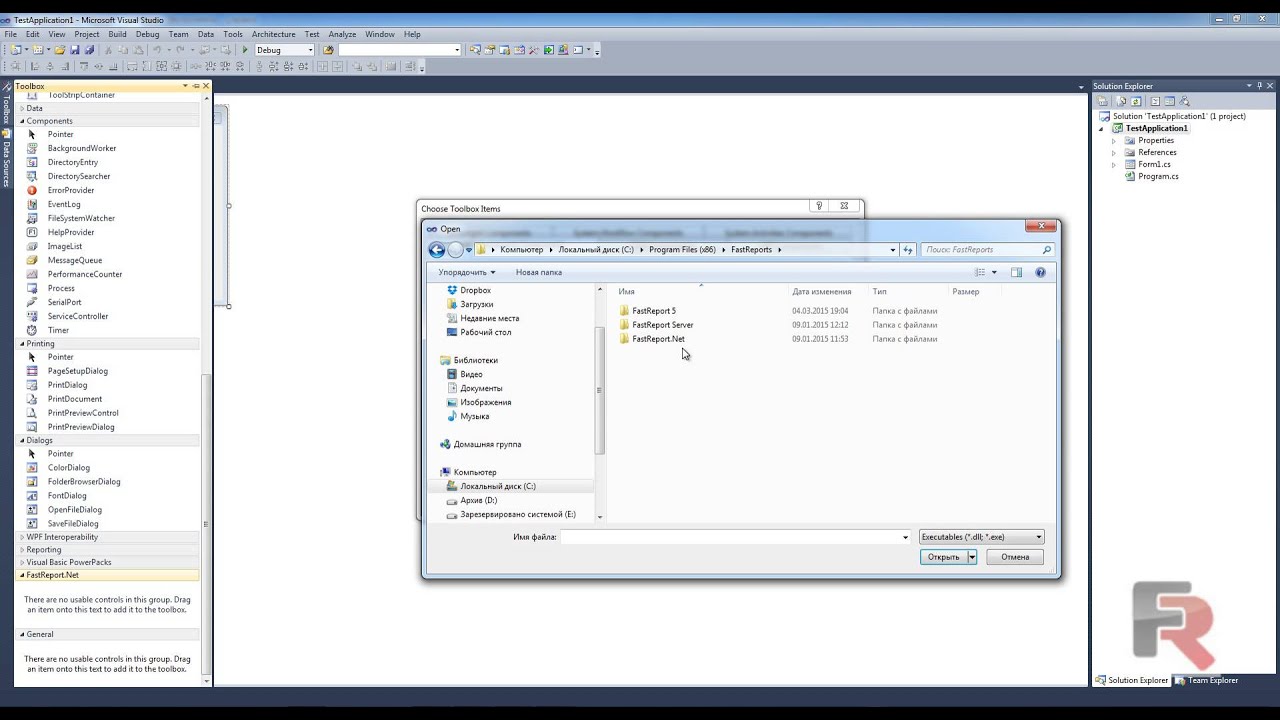 AddingControlsFR Net