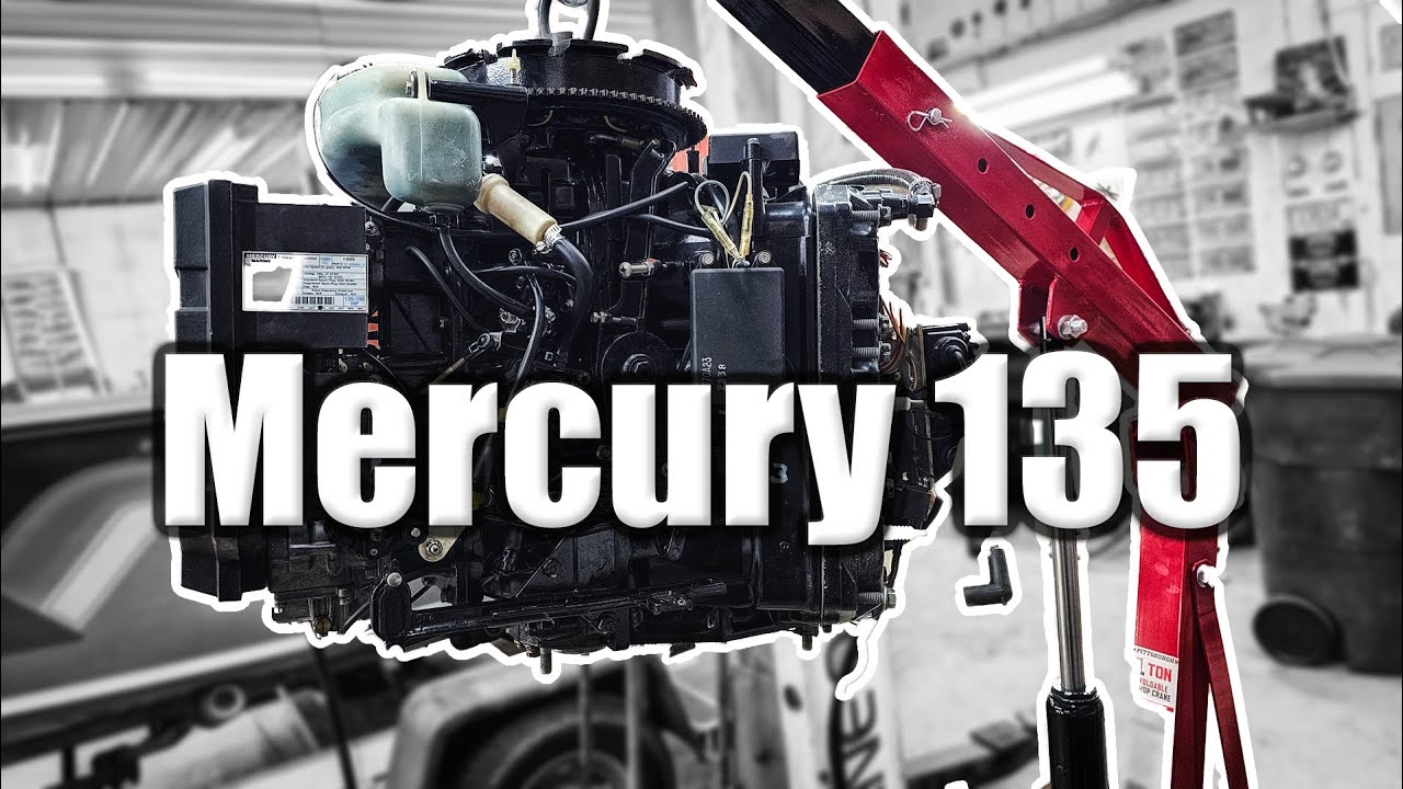 Mercury 135 HP Powerhead Removal