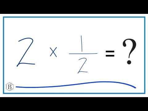 2 x 1/2 (Two times One-Half)