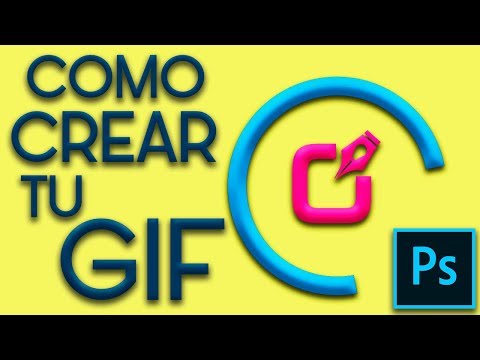 🔴 Como hacer un GIF en PHOTOSHOP 🔸 Gif Animado 🌪️