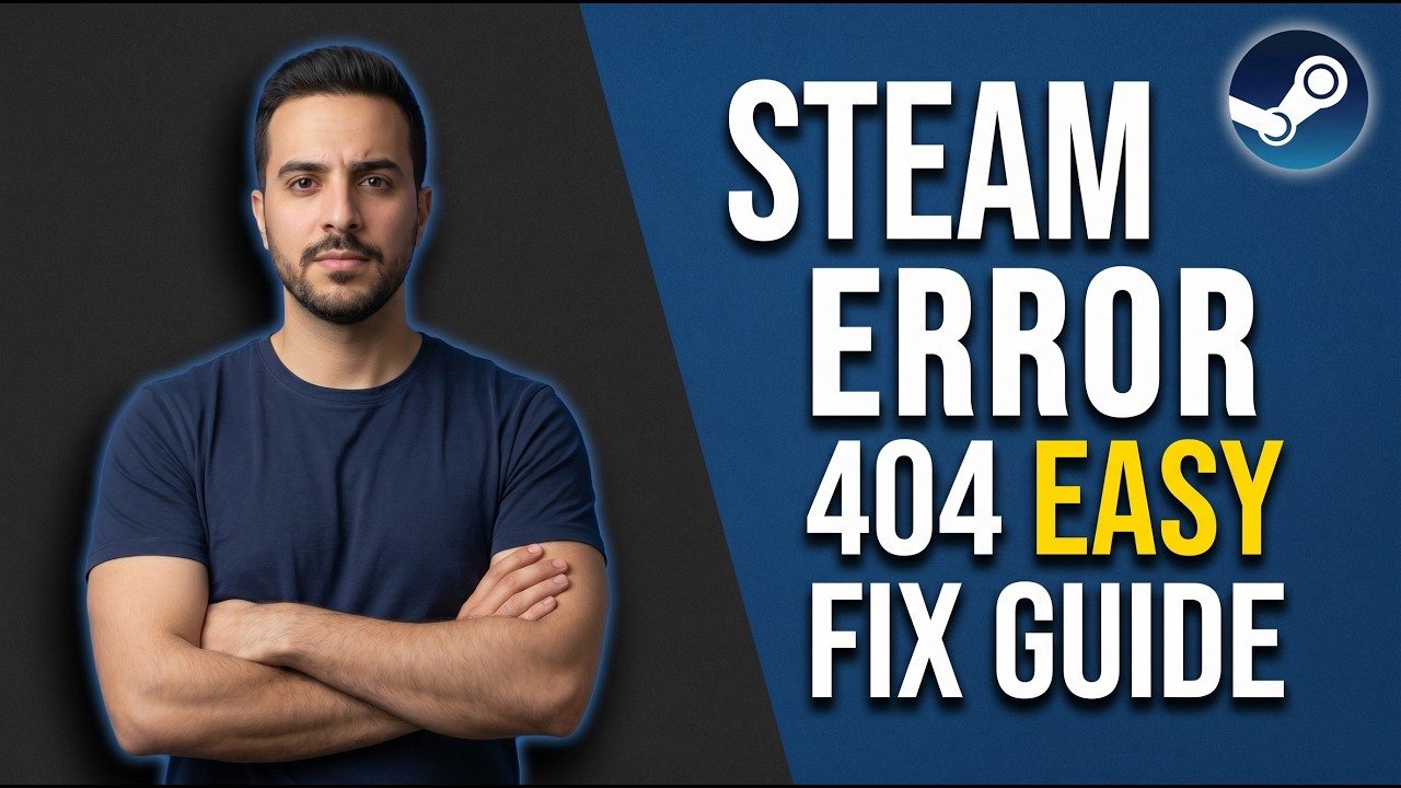 Steam Error 404 (Easy Fix Guide)