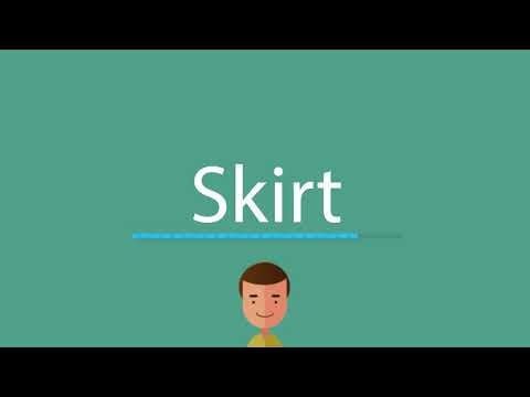 How to say Skirt